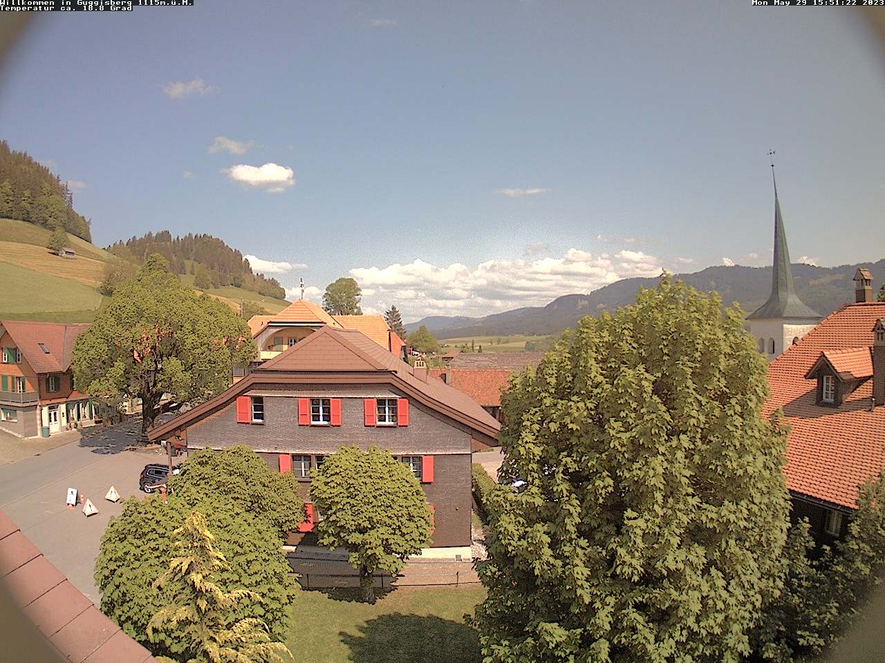 Archiv Webcam Guggisberg Dorf