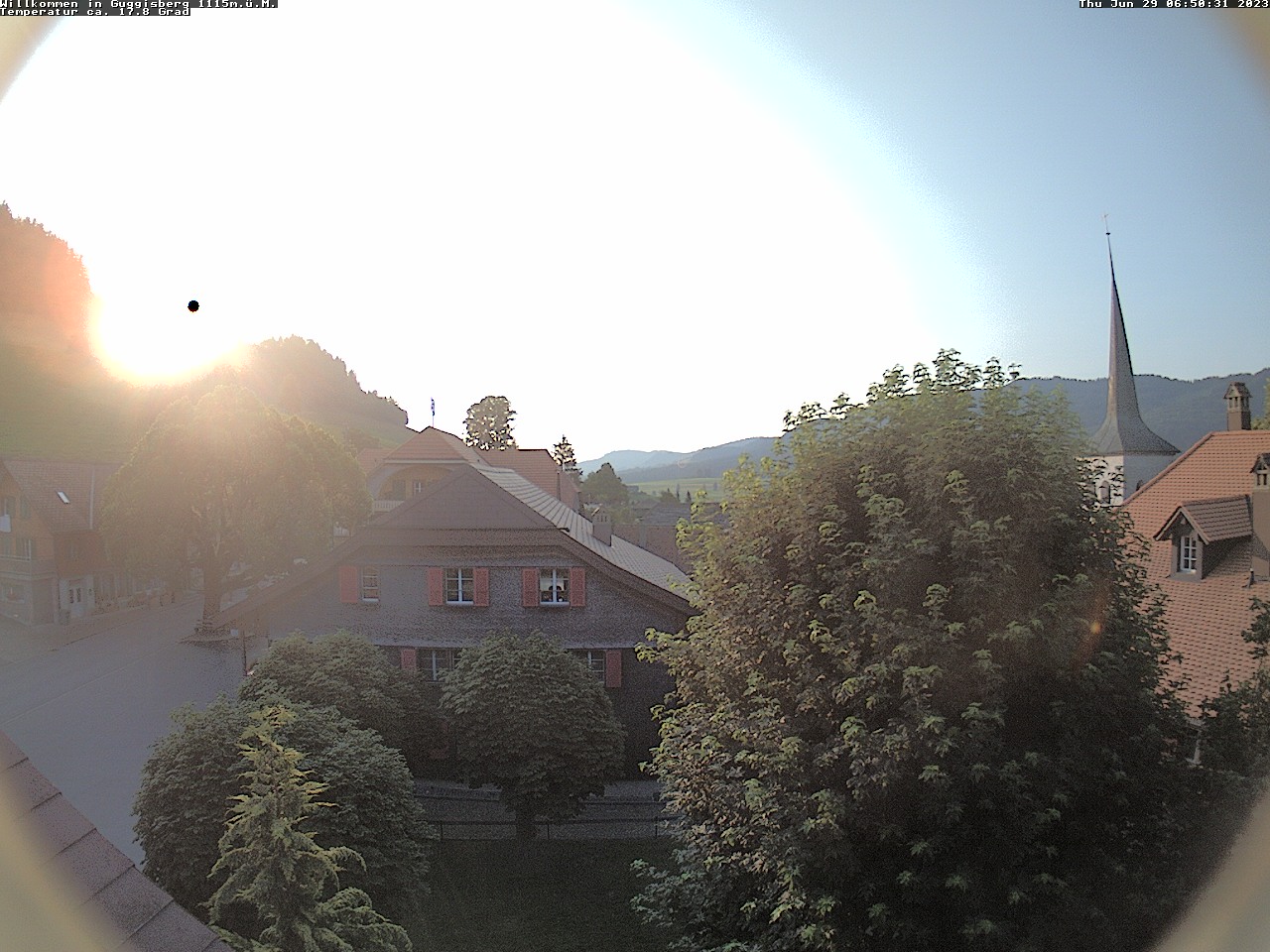 Archiv Webcam Guggisberg Dorf